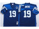 Baltimore Colts #19 Johnny Unitas 1967 Throwback Blue Jersey on sale ...