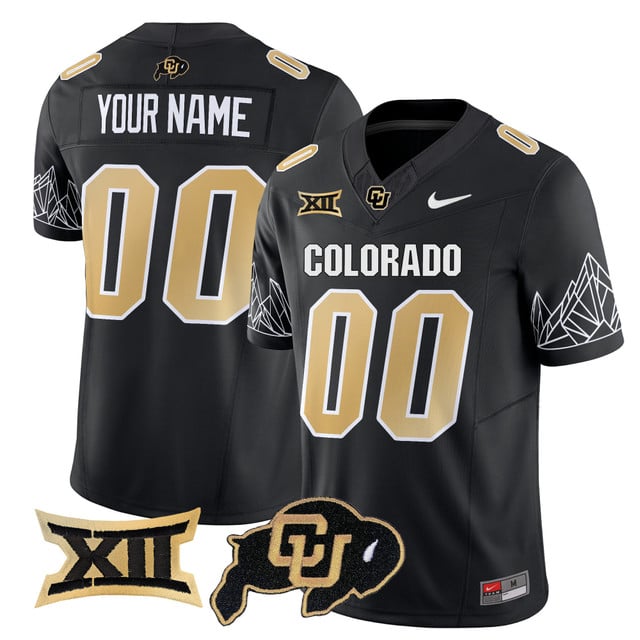 Colorado Buffaloes 2025 Vapor Limited Custom Jersey V2 gold on sale,for Cheap,wholesale