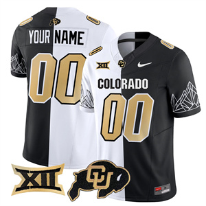 Custom Colorado Buffaloes Vapor Limited football Jersey V3 Big 12 XII ...