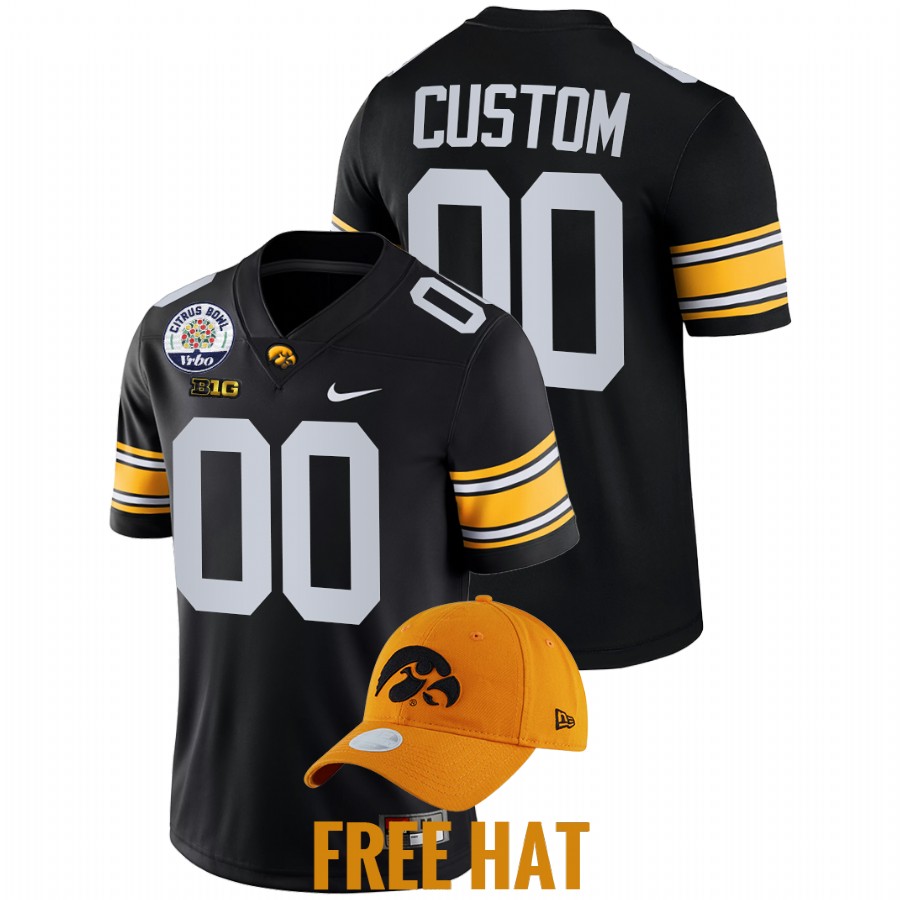 Custom Iowa Hawkeyes Football Jersey,Iowa Football Customized Jersey ...