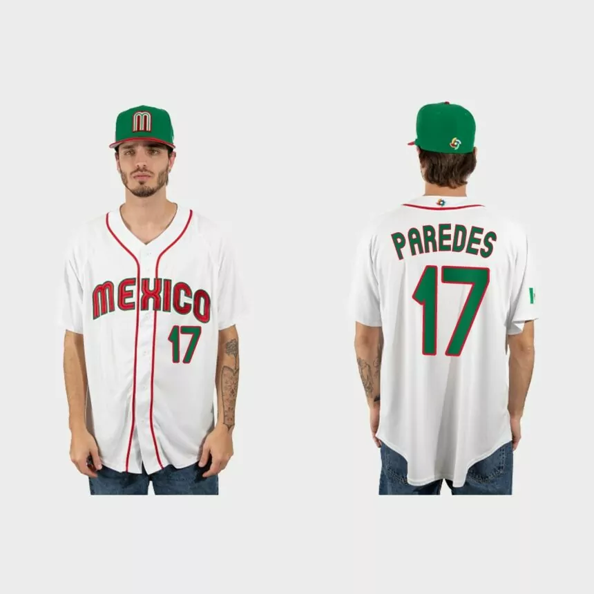 Isaac Paredes Mexico Baseball 2023 World Baseball Classic Jersey ...