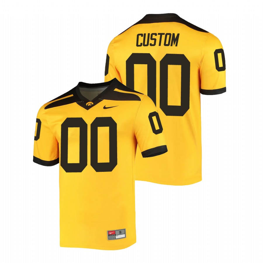 Custom Iowa Hawkeyes Football Jersey,Iowa Football Customized Jersey ...