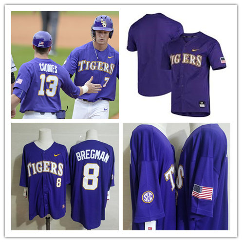 Custom LSU Tigers Football Jersey,LSU Football Customized Jersey