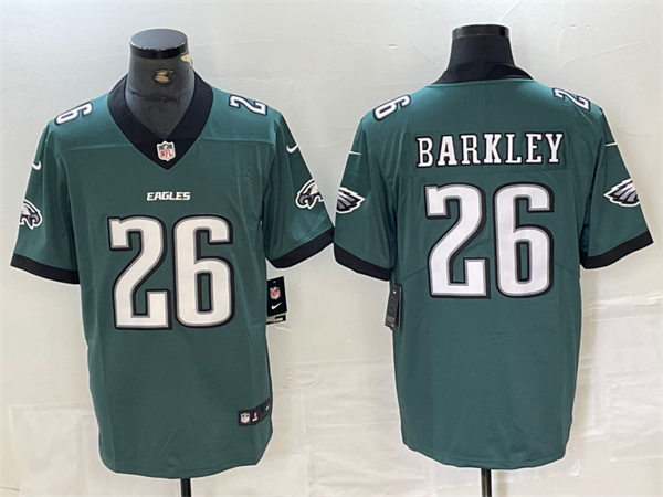 Mens Philadelphia Eagles #26 Saquon Barkley Nike 2024 Team Logo ...
