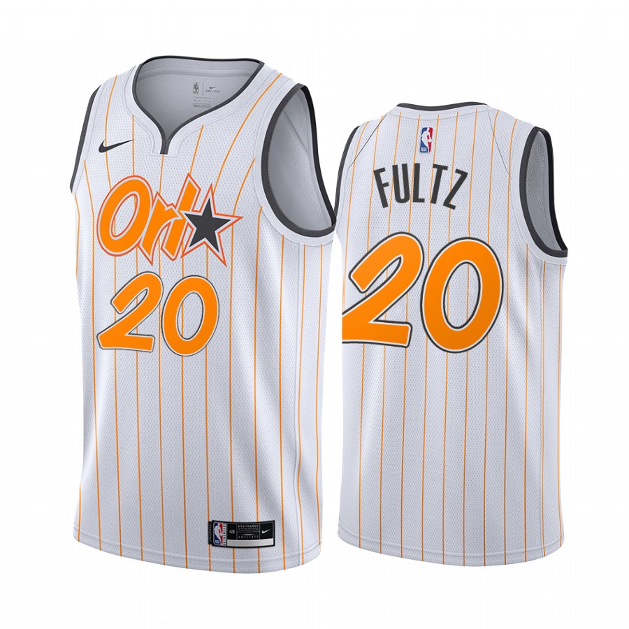 Nike Magic #20 Markelle Fultz White NBA Swingman 2020-21 City Edition ...