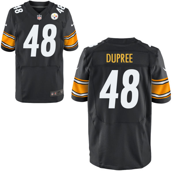 Nike Steelers 48 Bud Dupree Black Elite Jersey on sale,for Cheap,wholesale